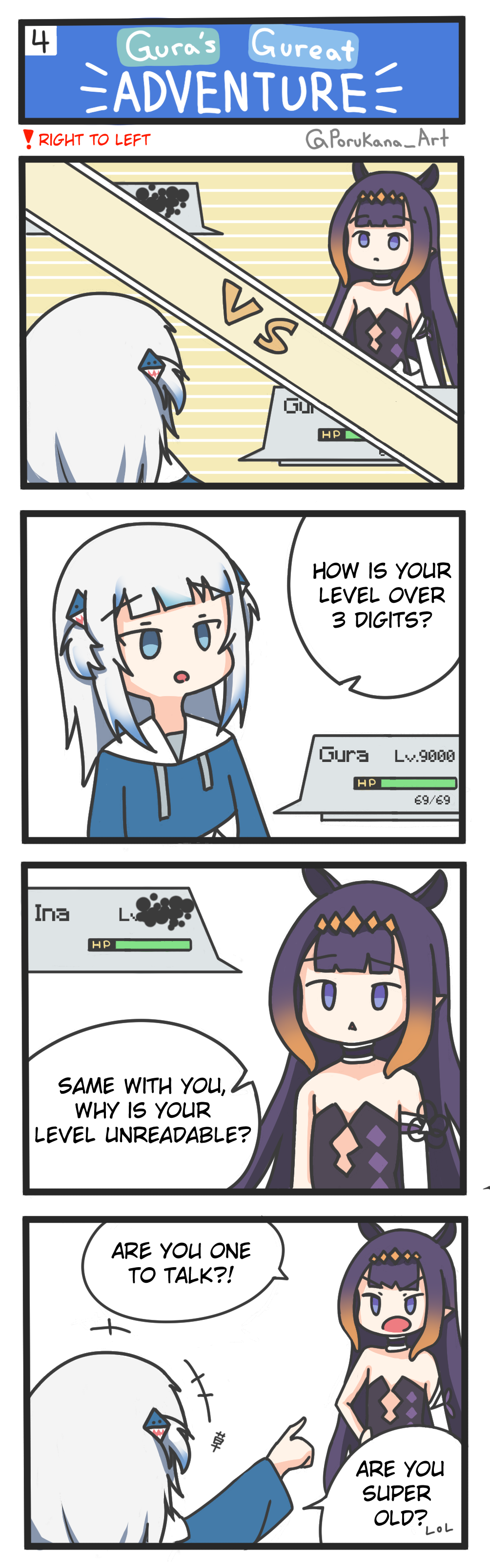 [Day 4] Gura's Gureat Adventure | Scrolller