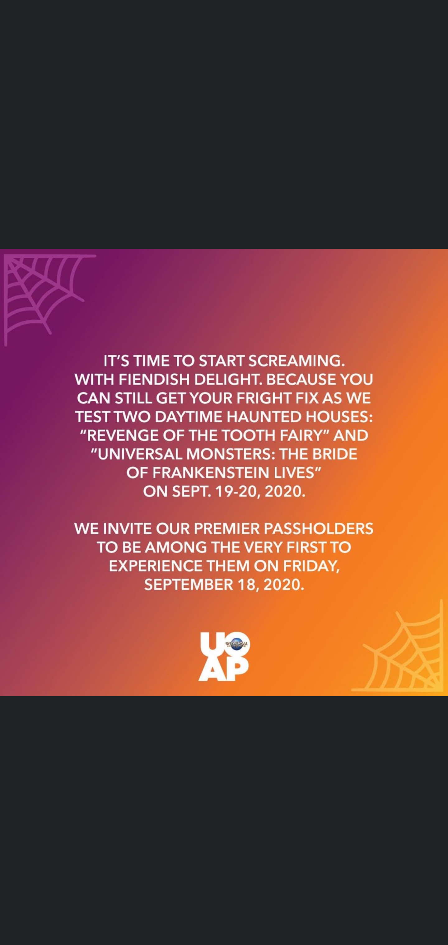 Daytime haunted houses announced | Scrolller