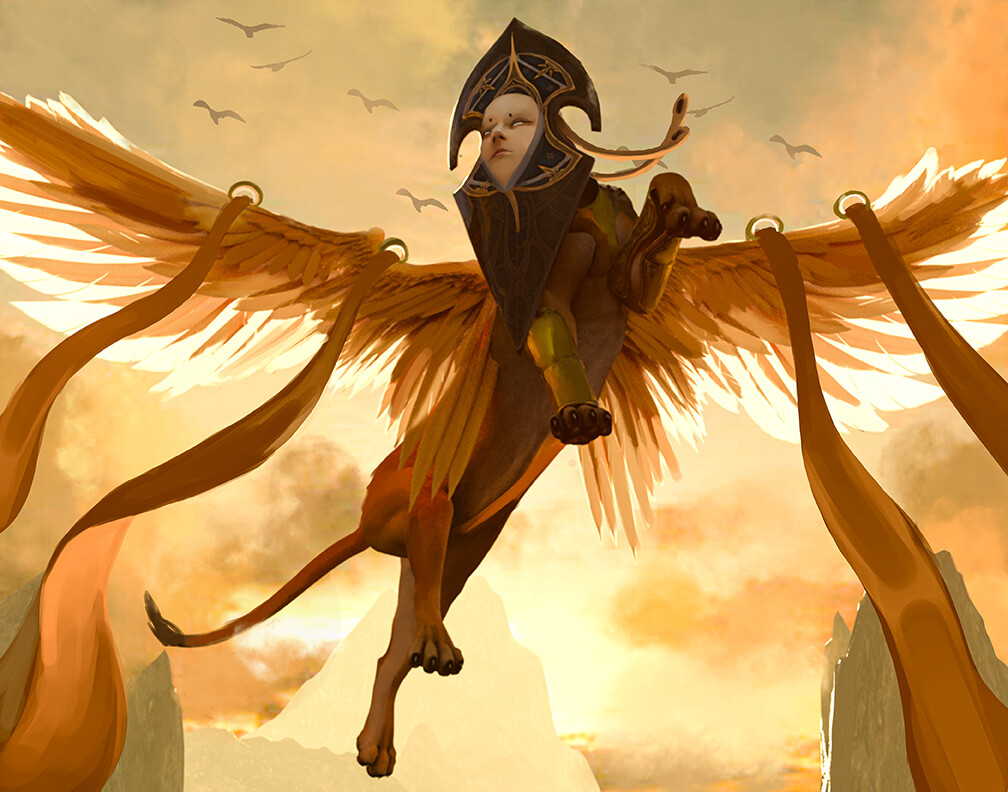 Dazzling Sphinx by Sam Kanios | Scrolller