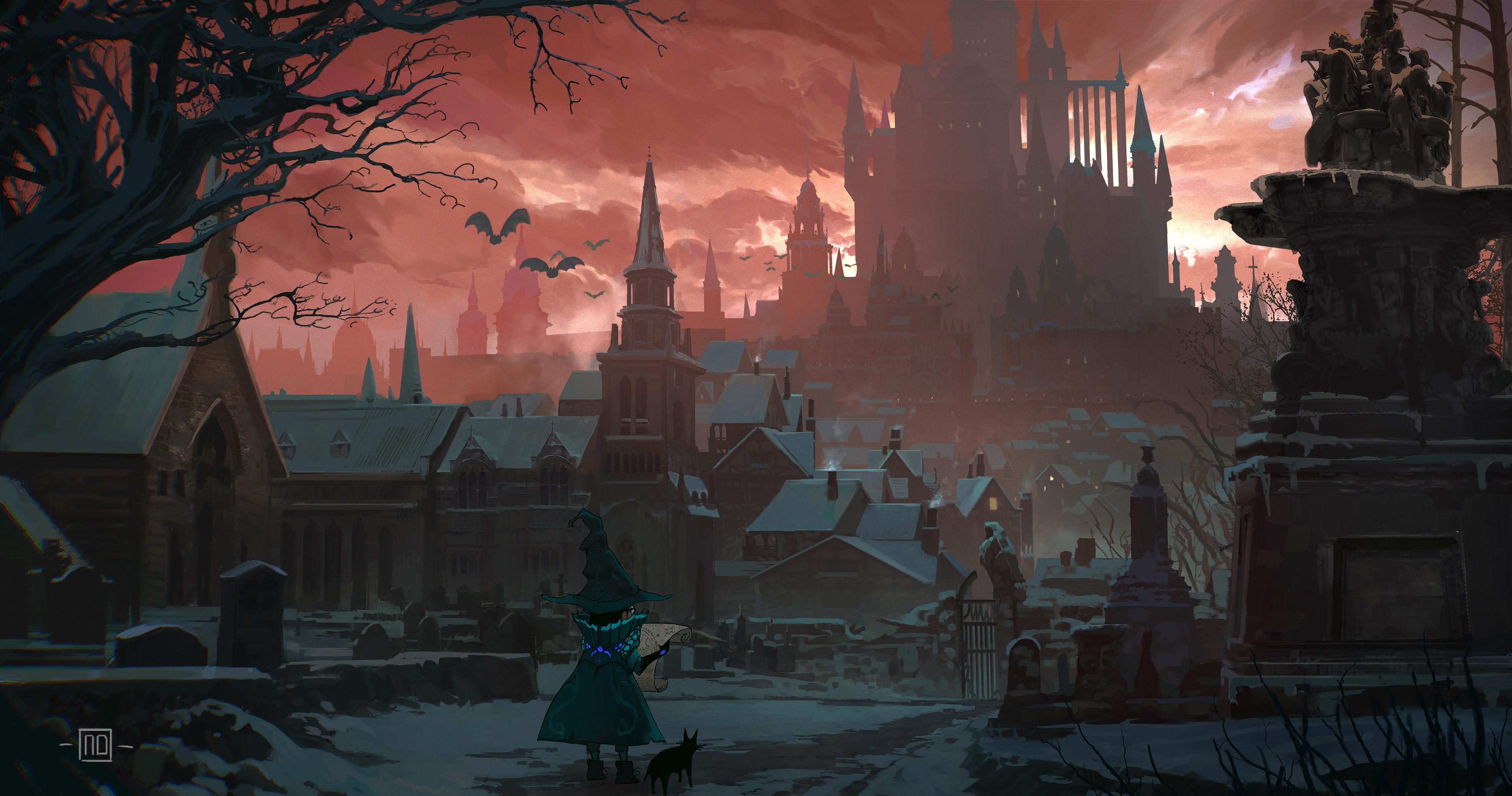 Deadly Castle by Adrien Douay | Scrolller