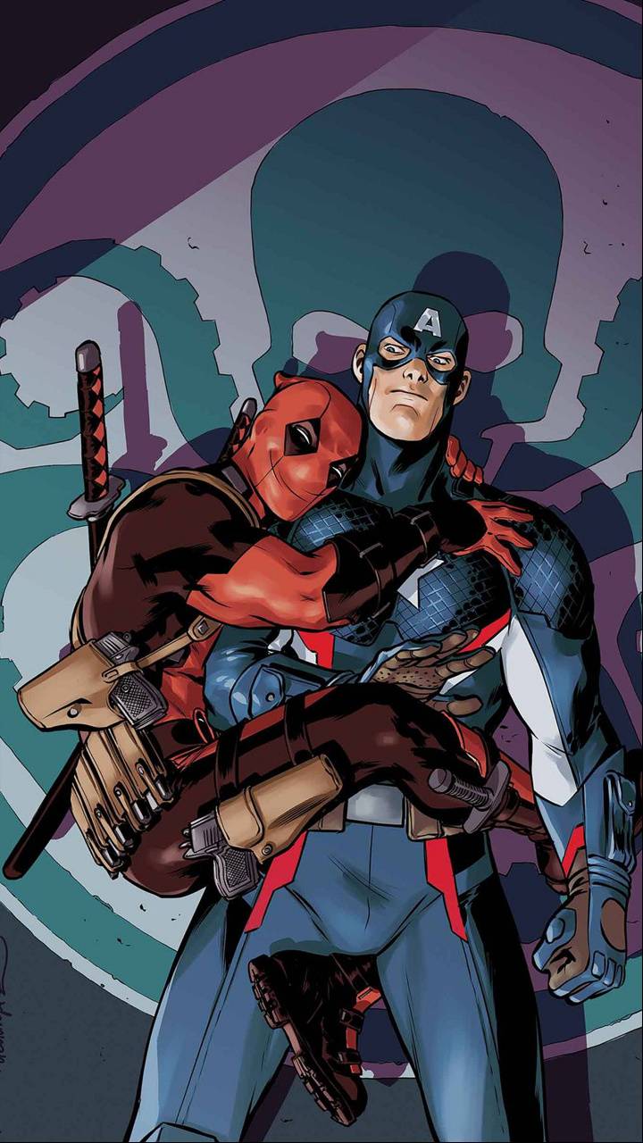 Deadpool and Captain America | Scrolller