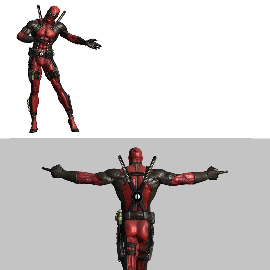 Deadpool template - Have at it. | Scrolller
