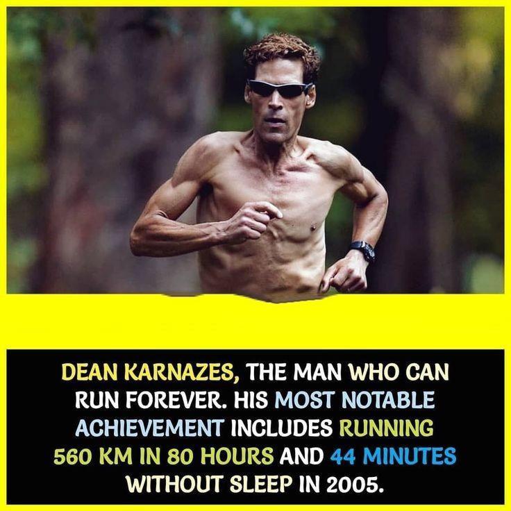 Dean Karnazes is an American ultramarathon runner .....source: see comment. | Scrolller