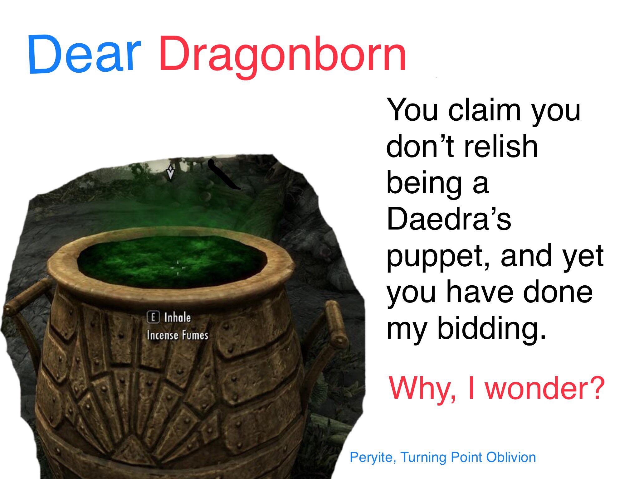 Dear Dragonborn... | Scrolller