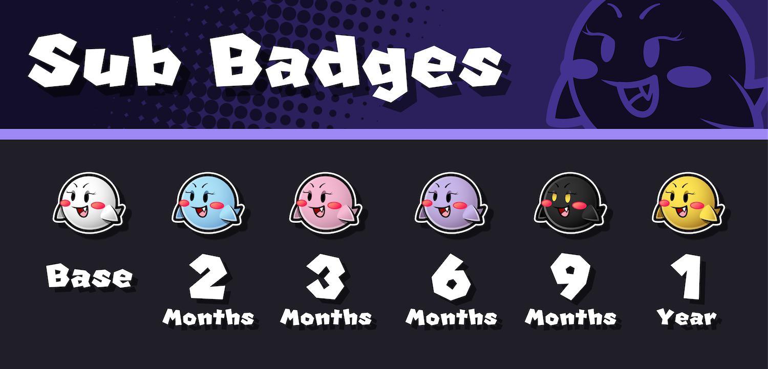 Decided on these sub badges so I’ll have trans colors most often in my chat. | Scrolller