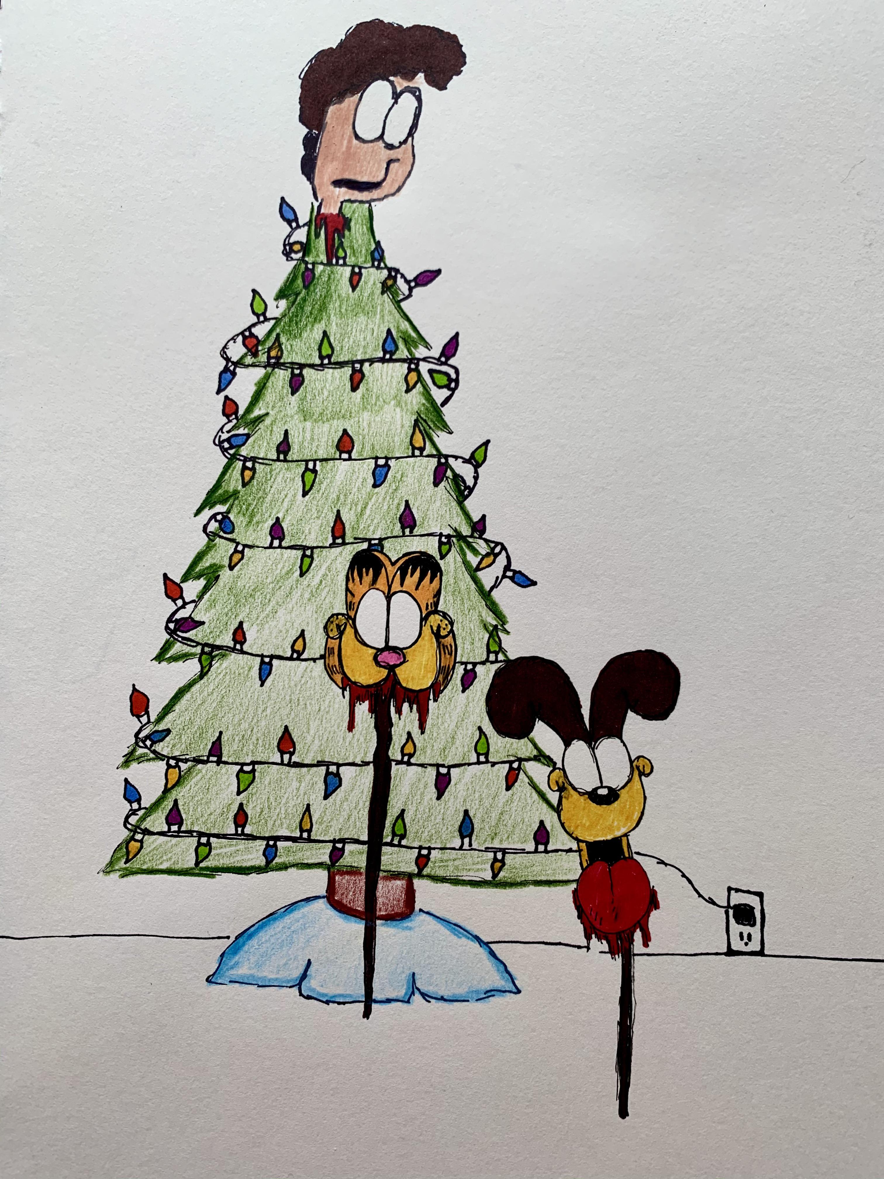 Deck the halls with parts of bodies | Scrolller