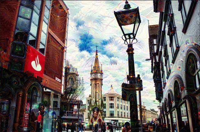 Deep Dream Clock Tower - it had to be done! | Scrolller