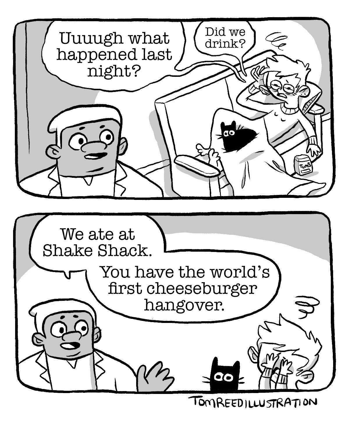 [deerlord69] [OC] chzburgr hangover | Scrolller