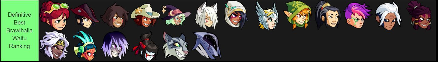 Definitive Best Brawlhalla Waifu Ranking | Scrolller
