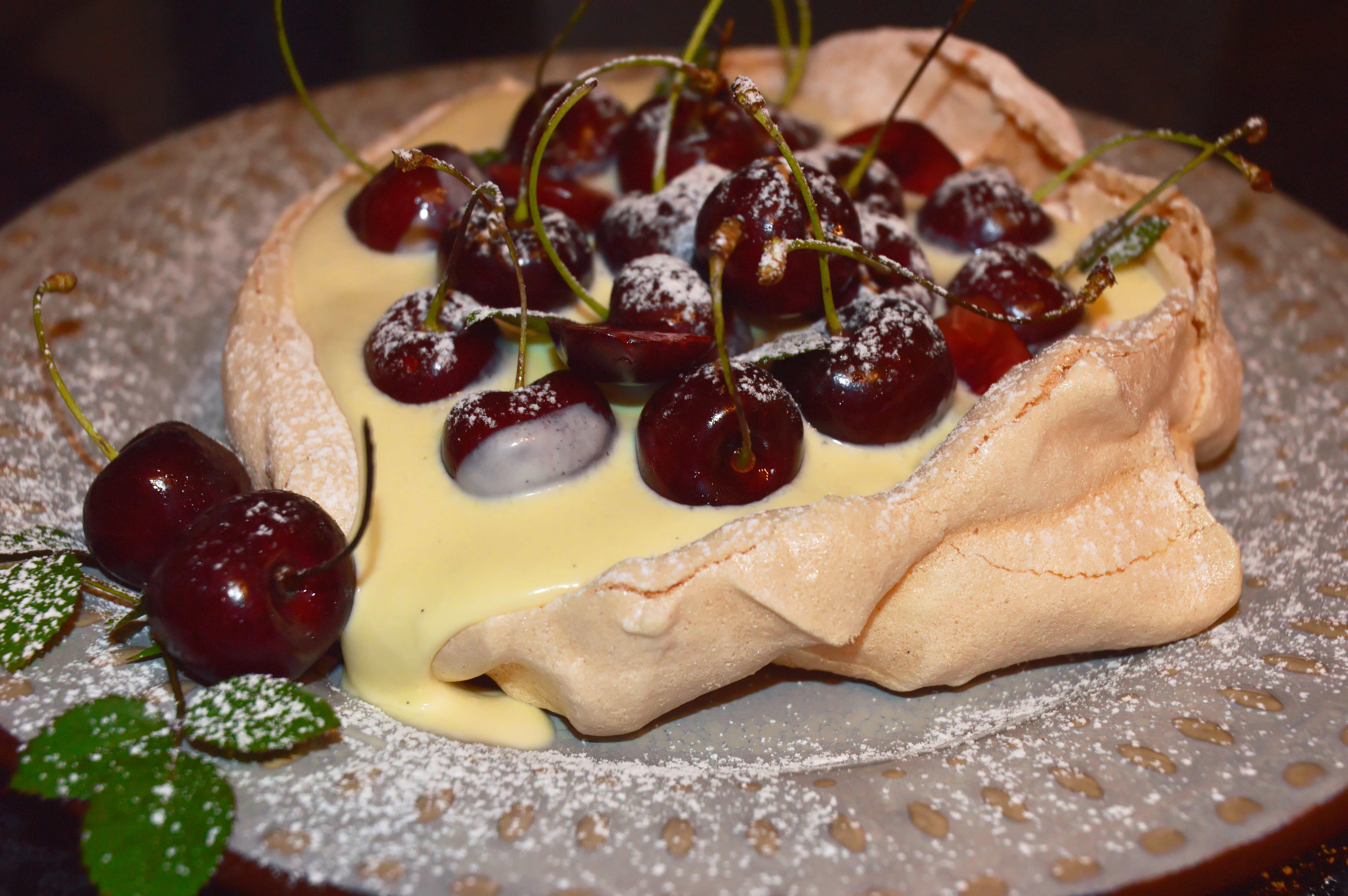 Delicious Mini Cherry Pavlova Summer Dessert! | Scrolller