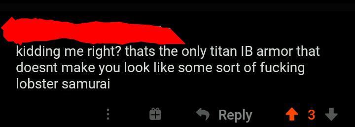 Destiny 2 needs more Titan samurai lobster sets | Scrolller