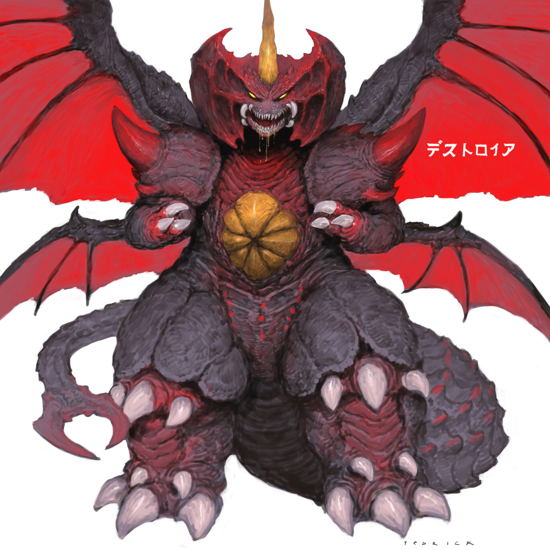 Destoroyah by John Tedrick | Scrolller