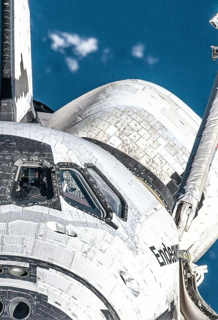 Detailed close up to Space Shuttle Endeavour. | Scrolller