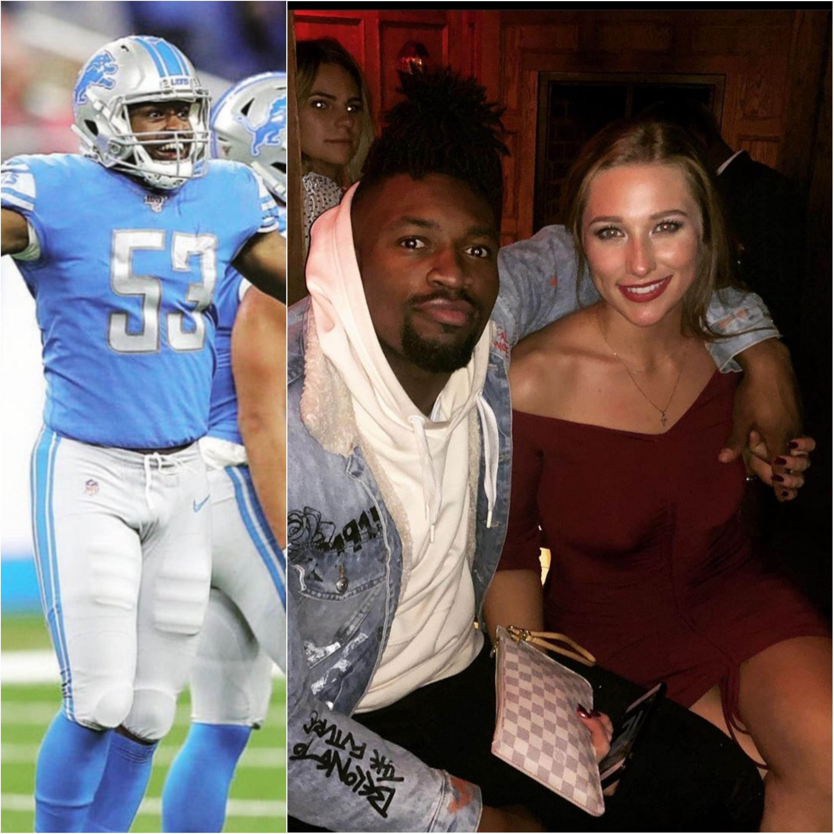 Detroit Lions LB & His Gorgeous Girlfriend! | Scrolller