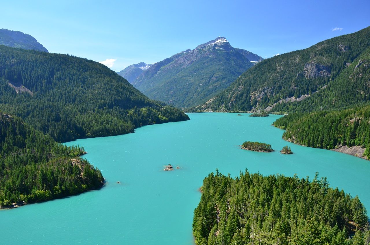 Diablo Lake, North Cascades, WA [OC] | Scrolller