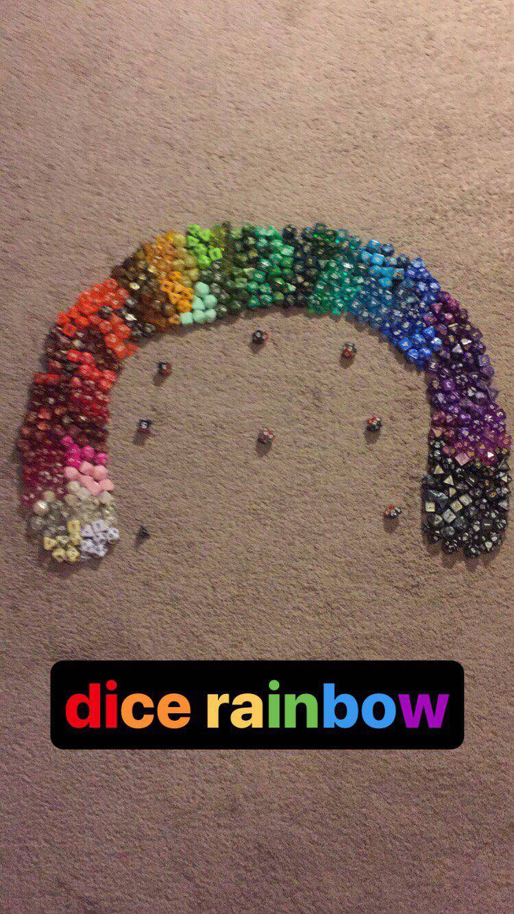 Dice rainbow.... | Scrolller