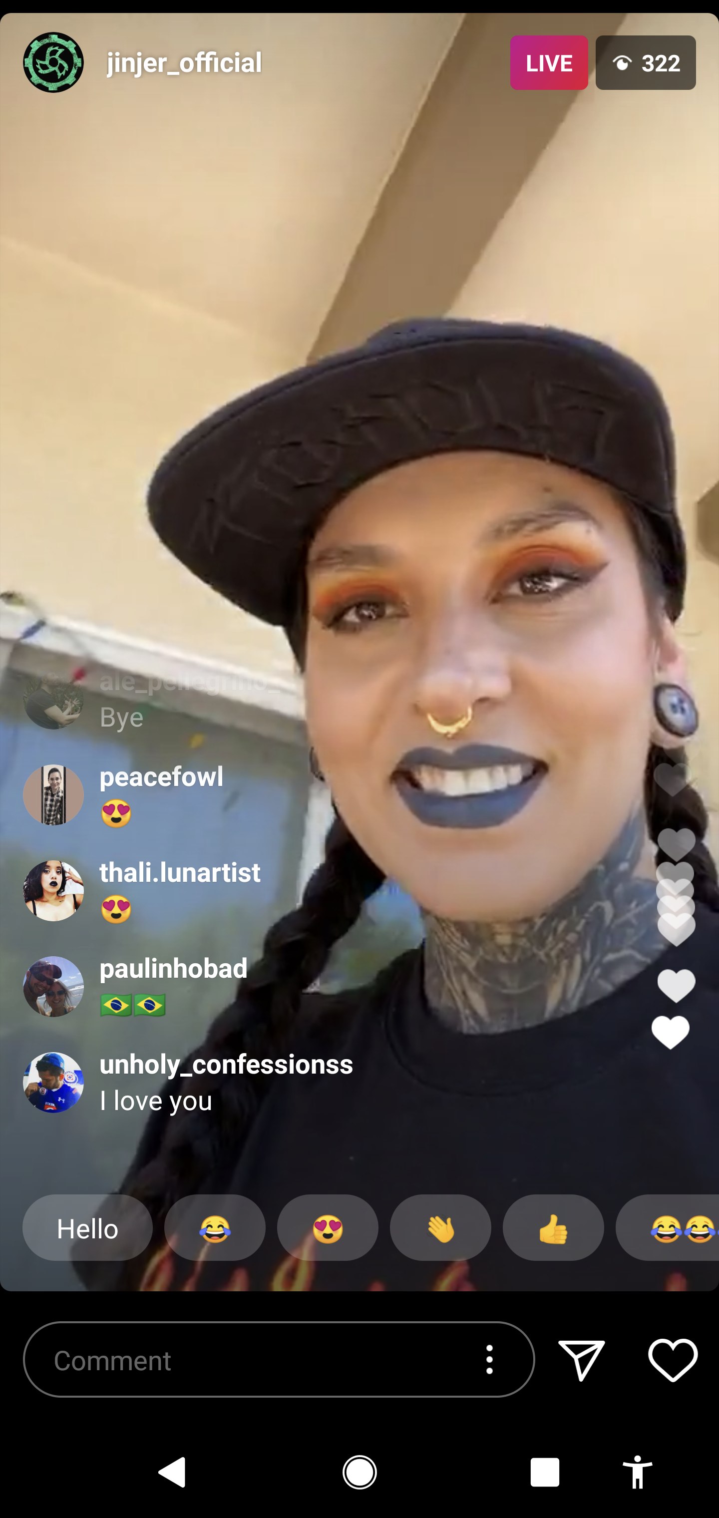 Did anyone else watch their Livestream on Instagram over the weekend ...