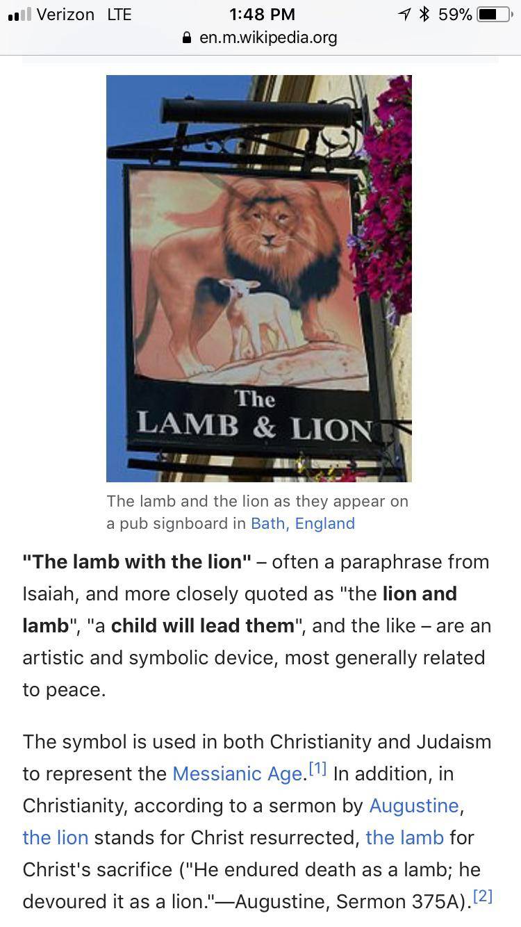 Did the lion and the lamp flip flop? | Scrolller