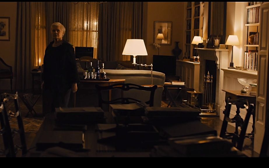 Did you know, M's house in Skyfall was shot in composer John Barry's actual London home | Scrolller