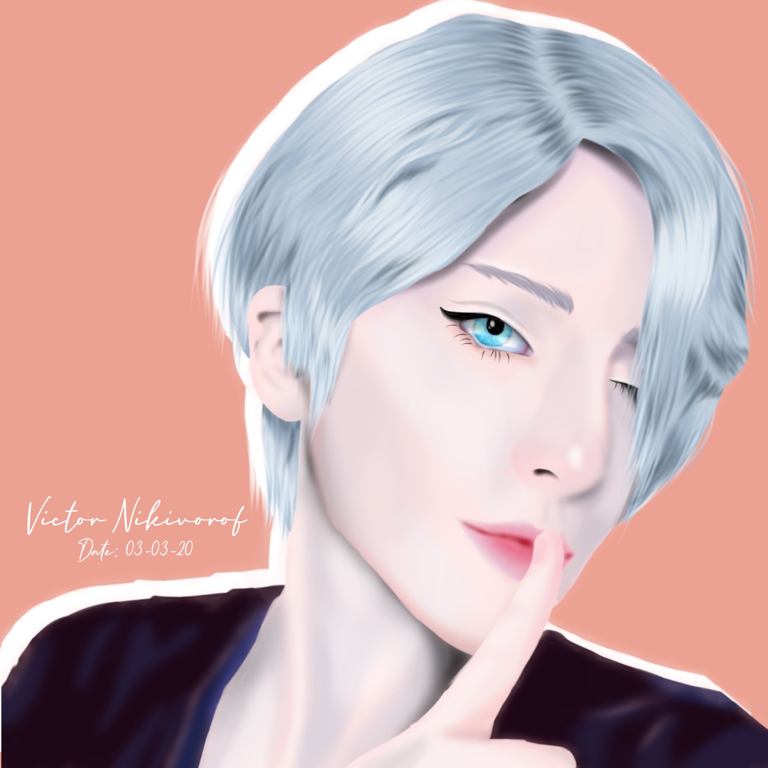 Digital Painting of Victor Nikiforov | Scrolller