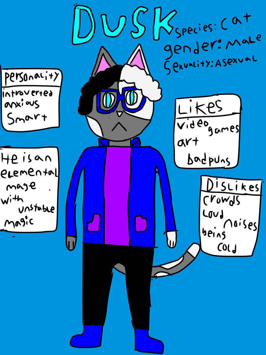 Digitized my ref sheet | Scrolller