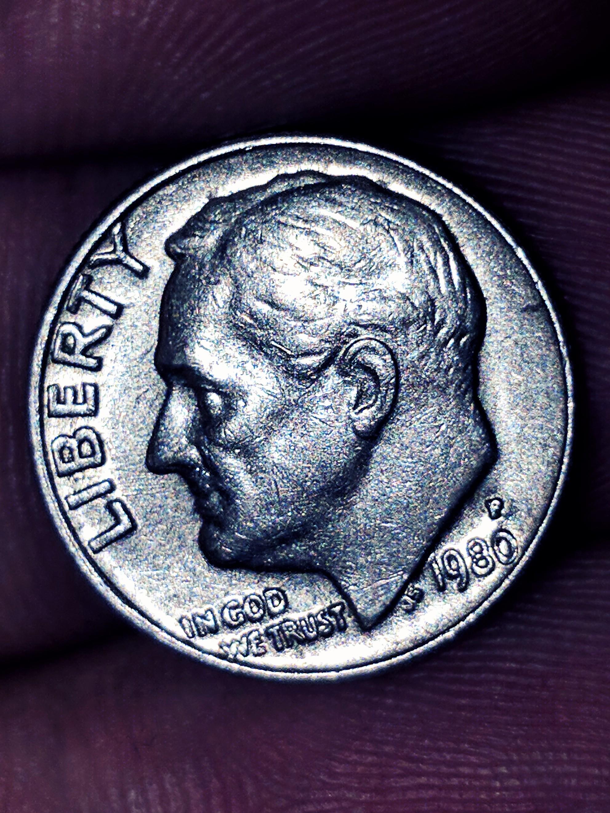 Dime from 1980 | Scrolller