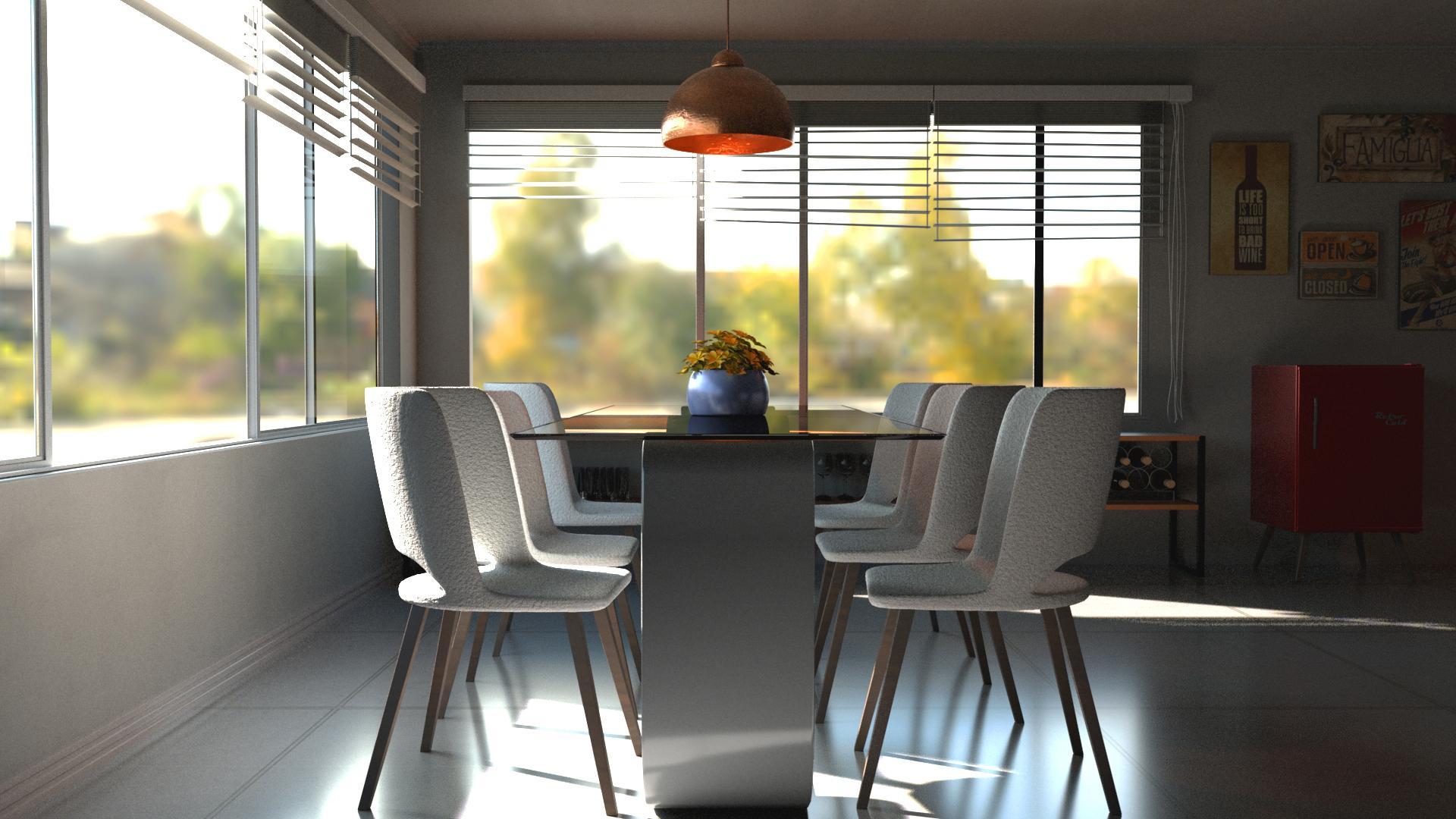 Dinner Room Arnold Render | Scrolller