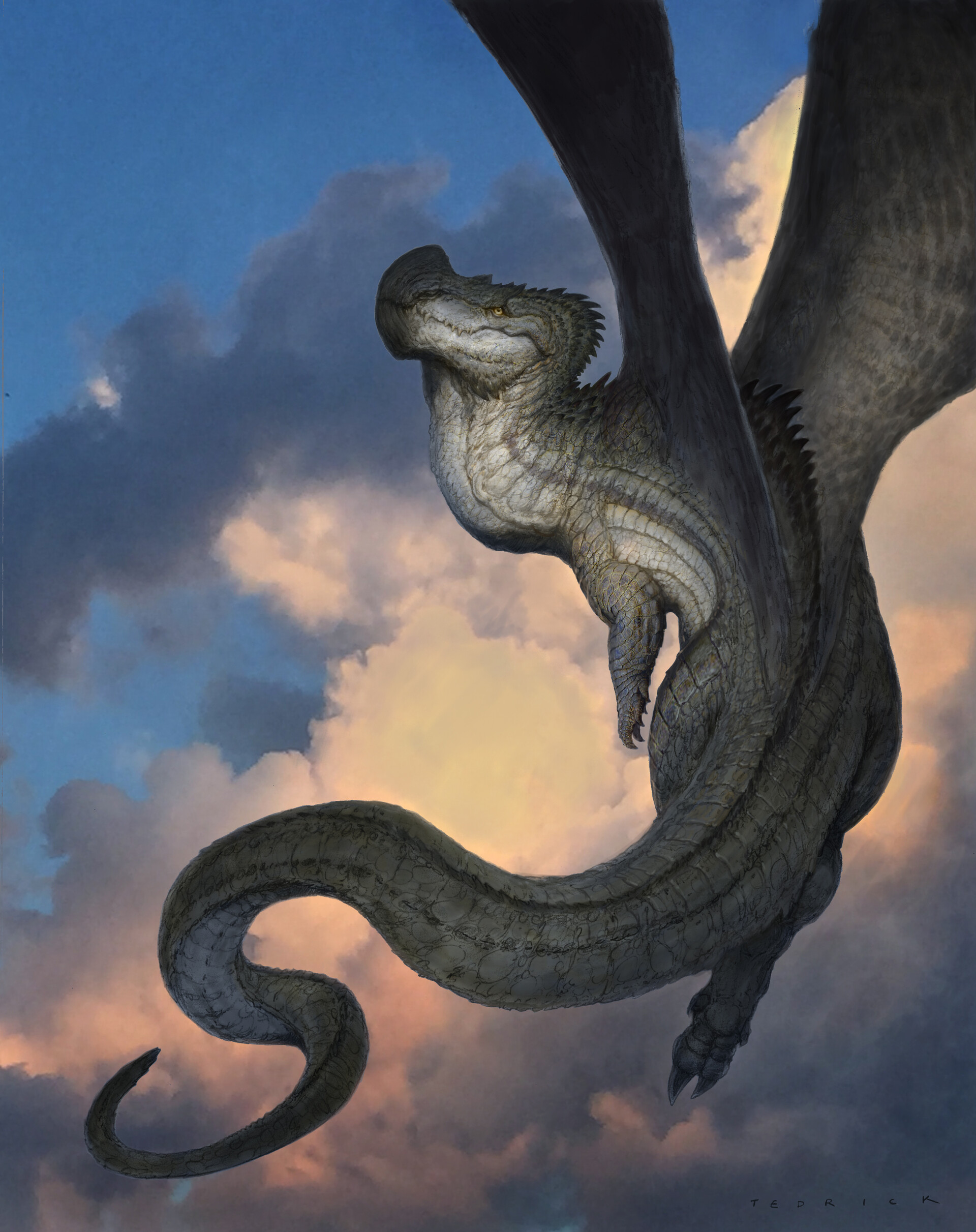 Dino Dragon by John Tedrick | Scrolller