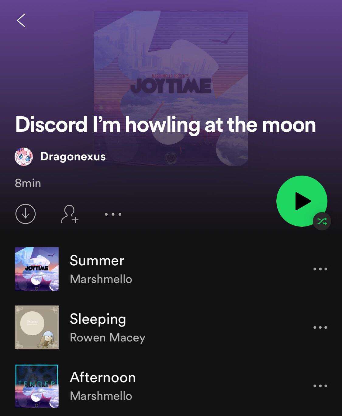 Discord I’m howling at the moon | Scrolller