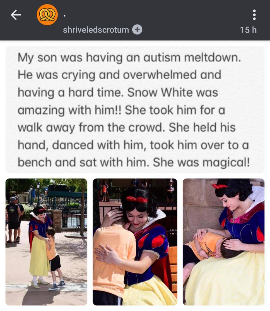 Disney is a magical place. | Scrolller