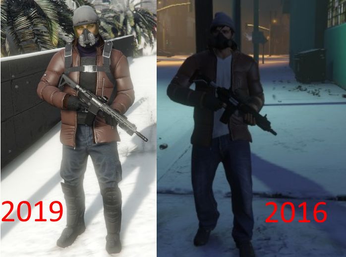 'Division' outfit - 2019 vs 2016 | Scrolller