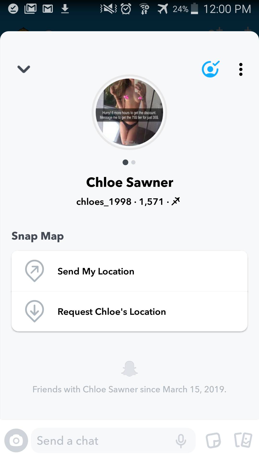 Discover more like NSFW_Snapchat: Do not buy her premium, she will barely respond, I've Waited ...