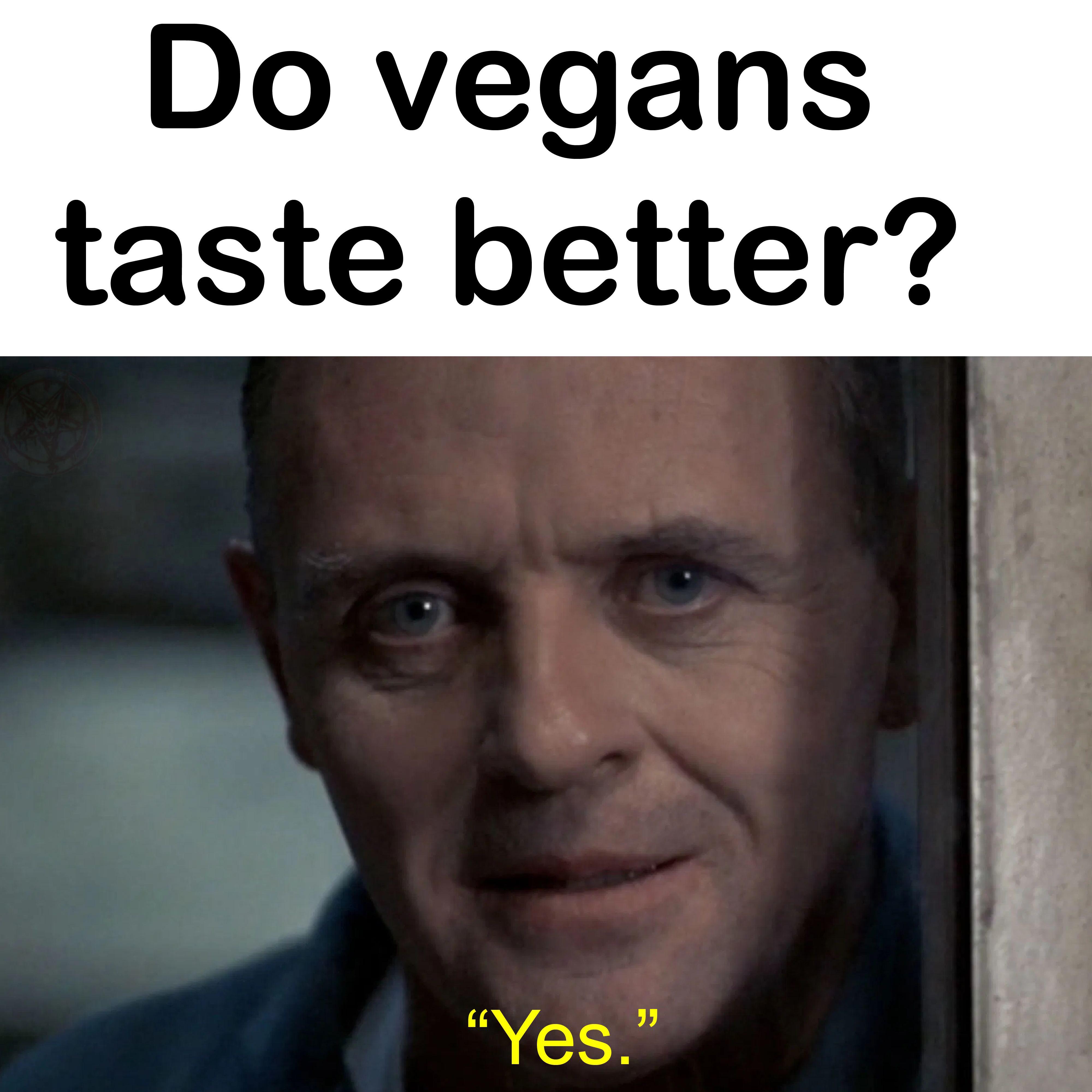 Do vegans taste better? | Scrolller