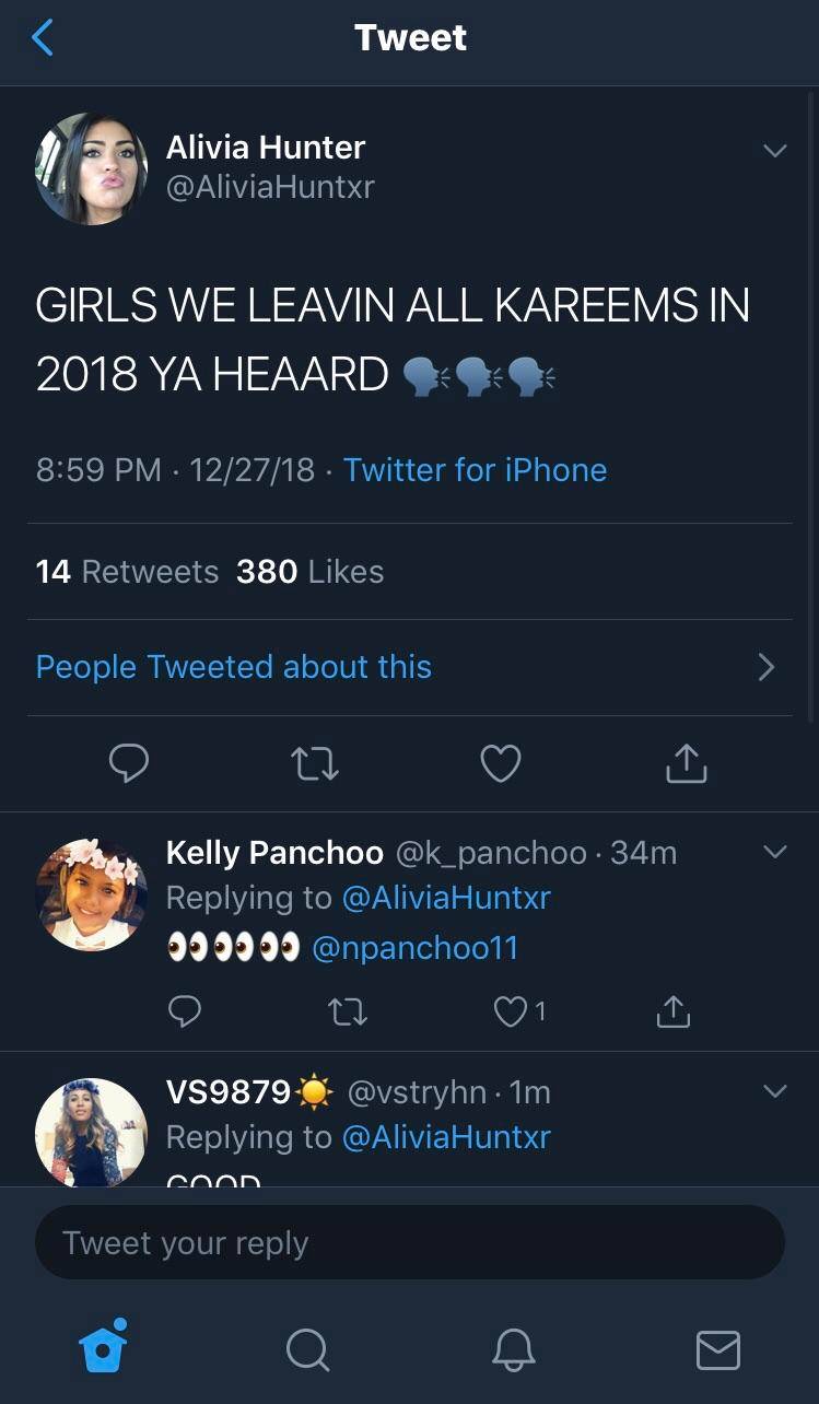 Does anybody know what actually happened with Alivia and Kareem? | Scrolller