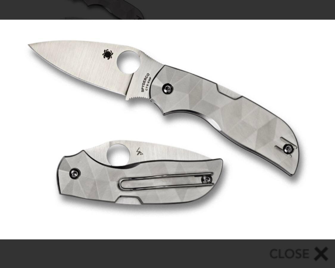 Does anyone have any experience with the titanium handle variant? | Scrolller