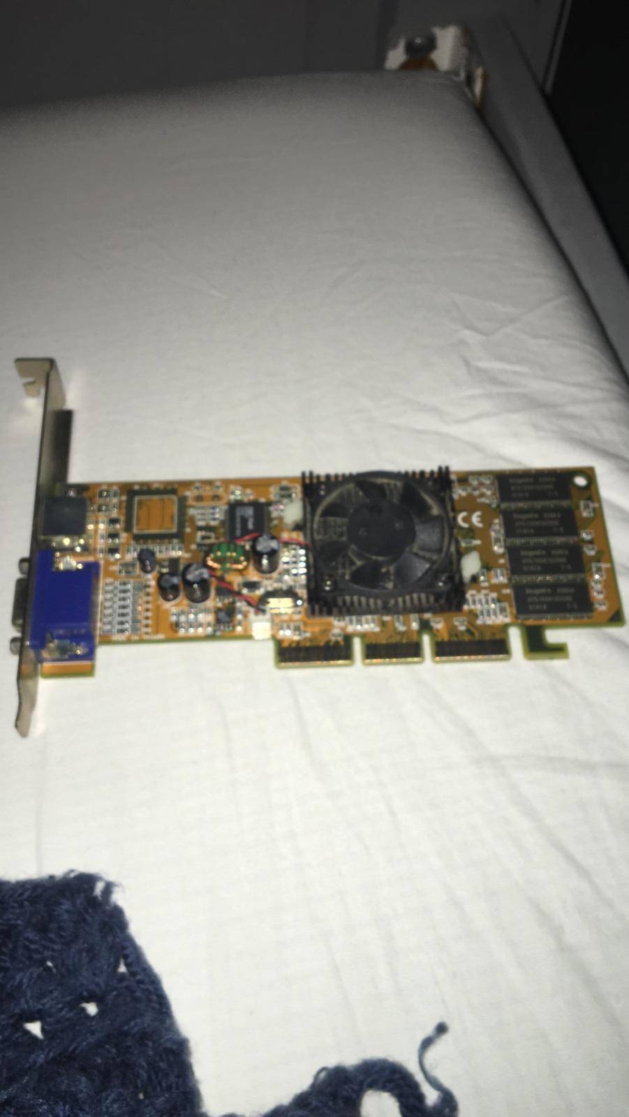 Does anyone know what this old gpu is? My friend had this old card laying around Do any of you ...
