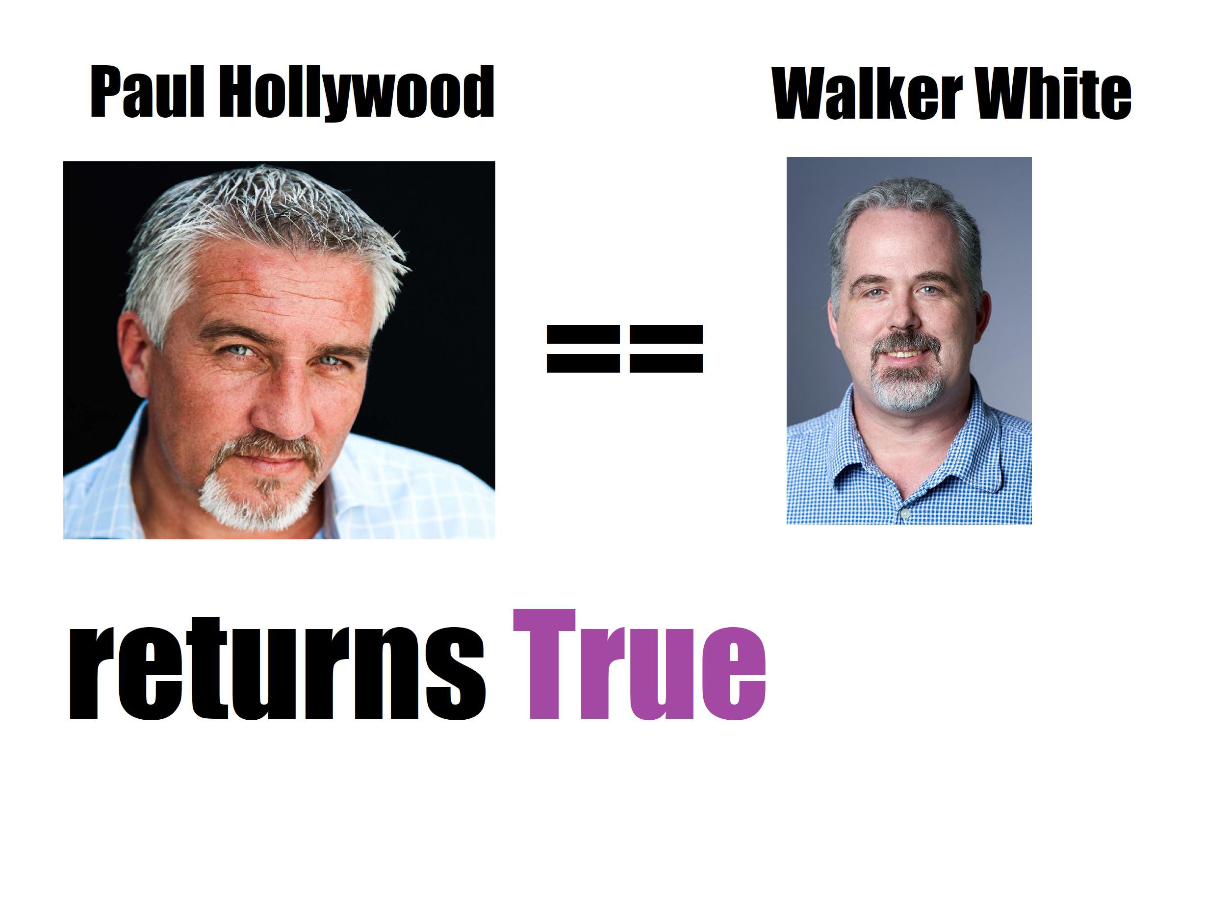 Does Walker White have a British Baking doppelgänger? | Scrolller