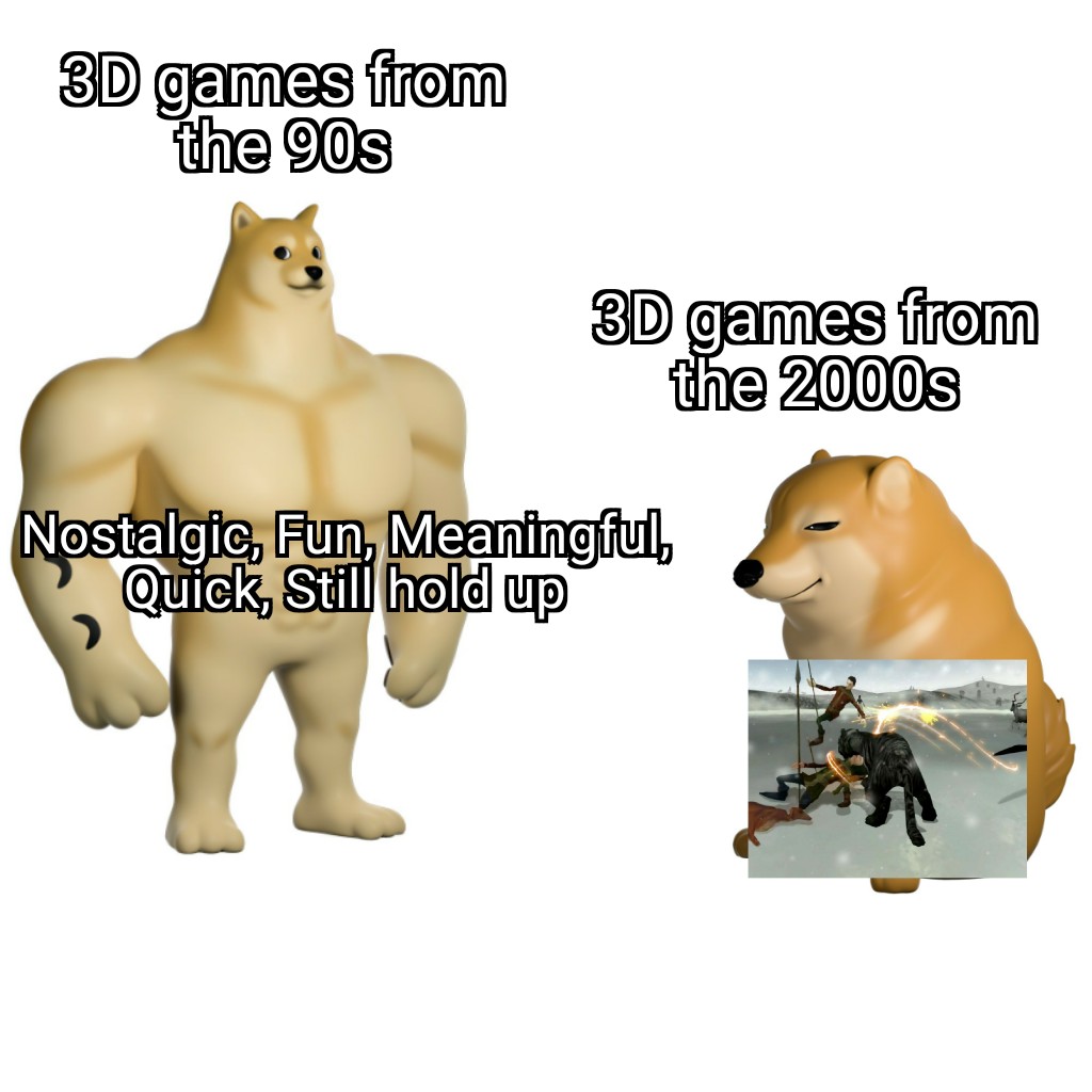 Doge and Cheems go 3D! | Scrolller