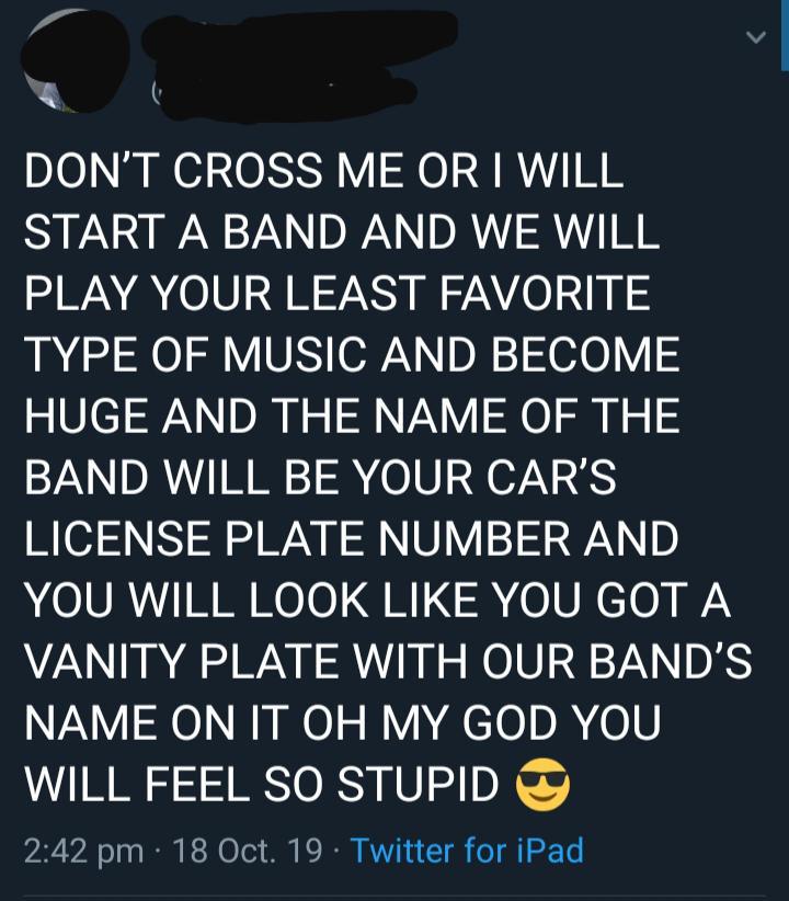 Don't cross [REDACTED] | Scrolller