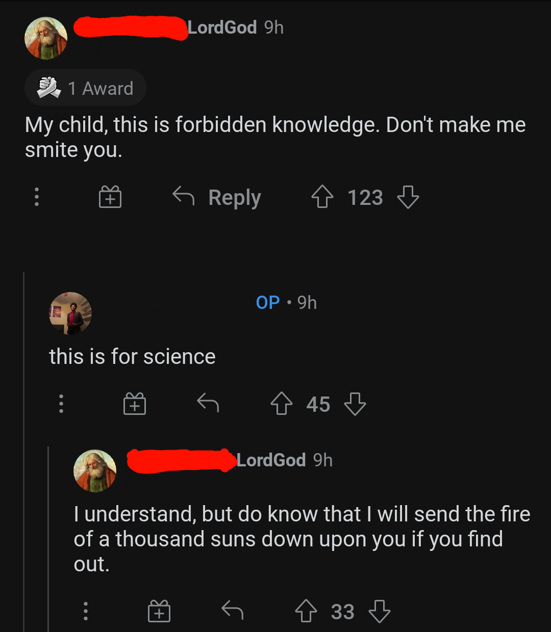 Don't make me smite you | Scrolller