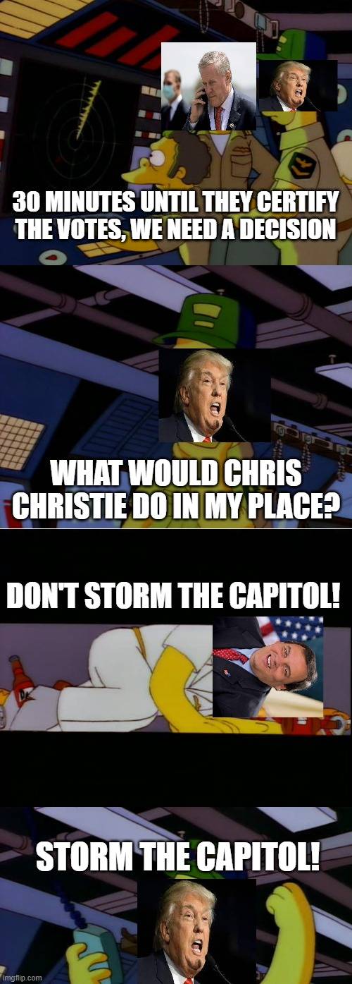 Don't storm the capitol! | Scrolller