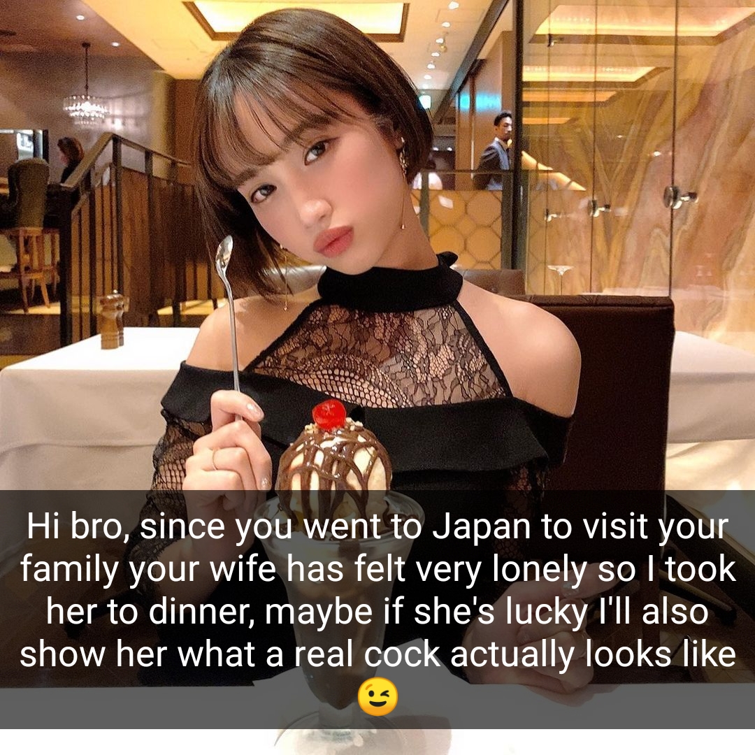 Don't worry, I'll keep your wife entertained. | Scrolller