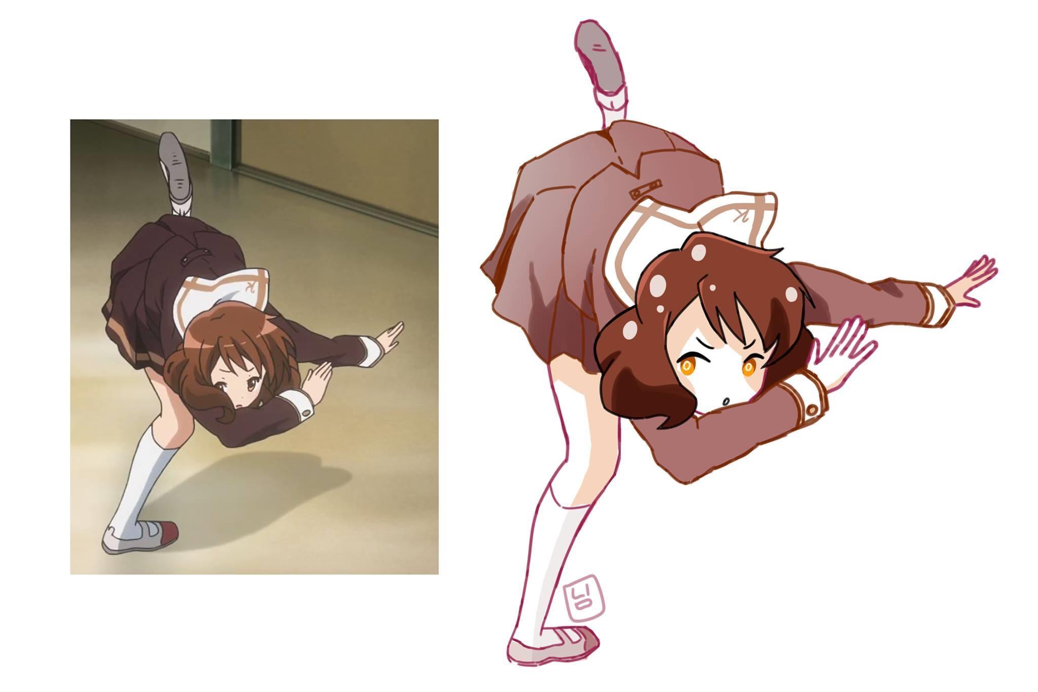 Doodled the iconic Kumiko pose :) | Scrolller