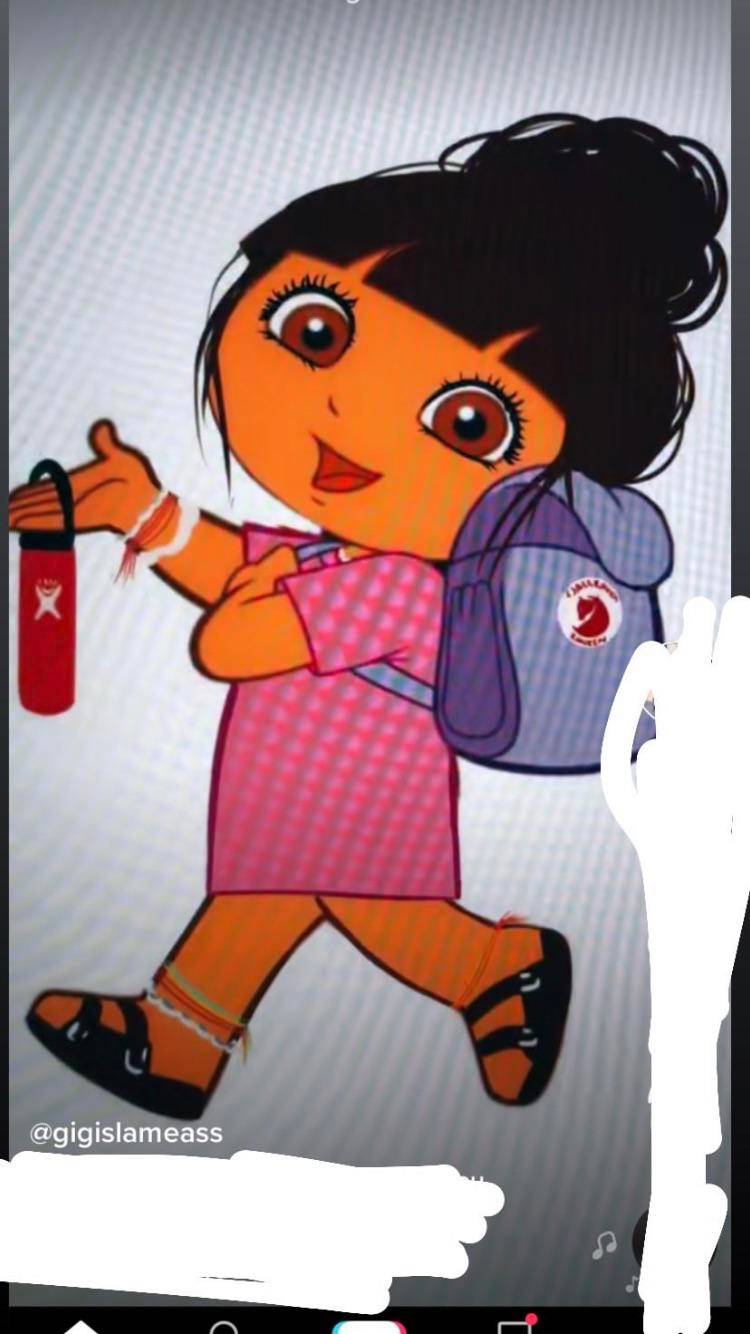 Dora is now the leader of the vsco girls mabye with all her mapping experiences she can summon ...