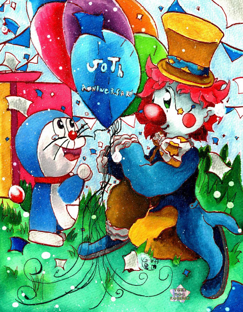 Doraemon 50th anniversary fanart | Scrolller
