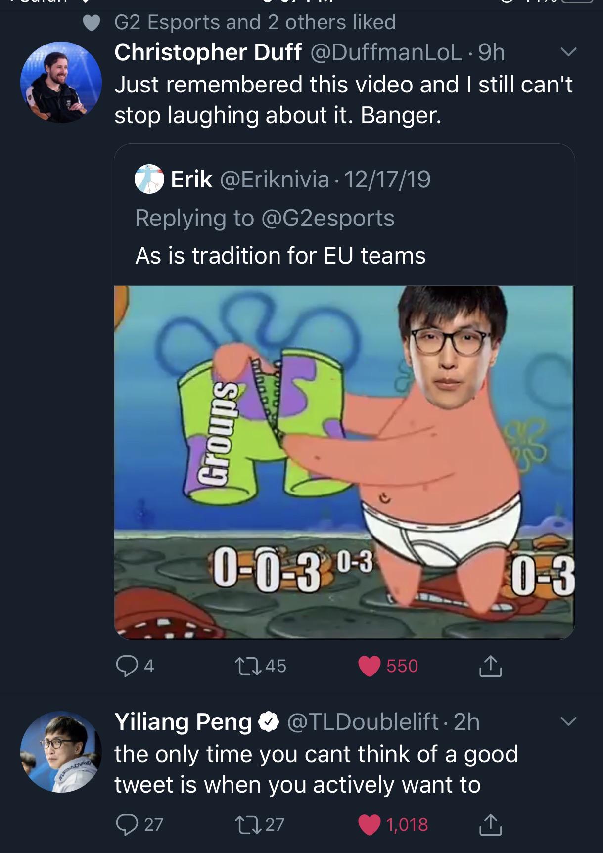 doublelift and twitter | Scrolller