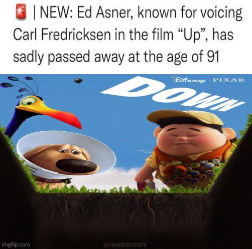 Down, the new hot live action film by Disney and Pixar | Scrolller