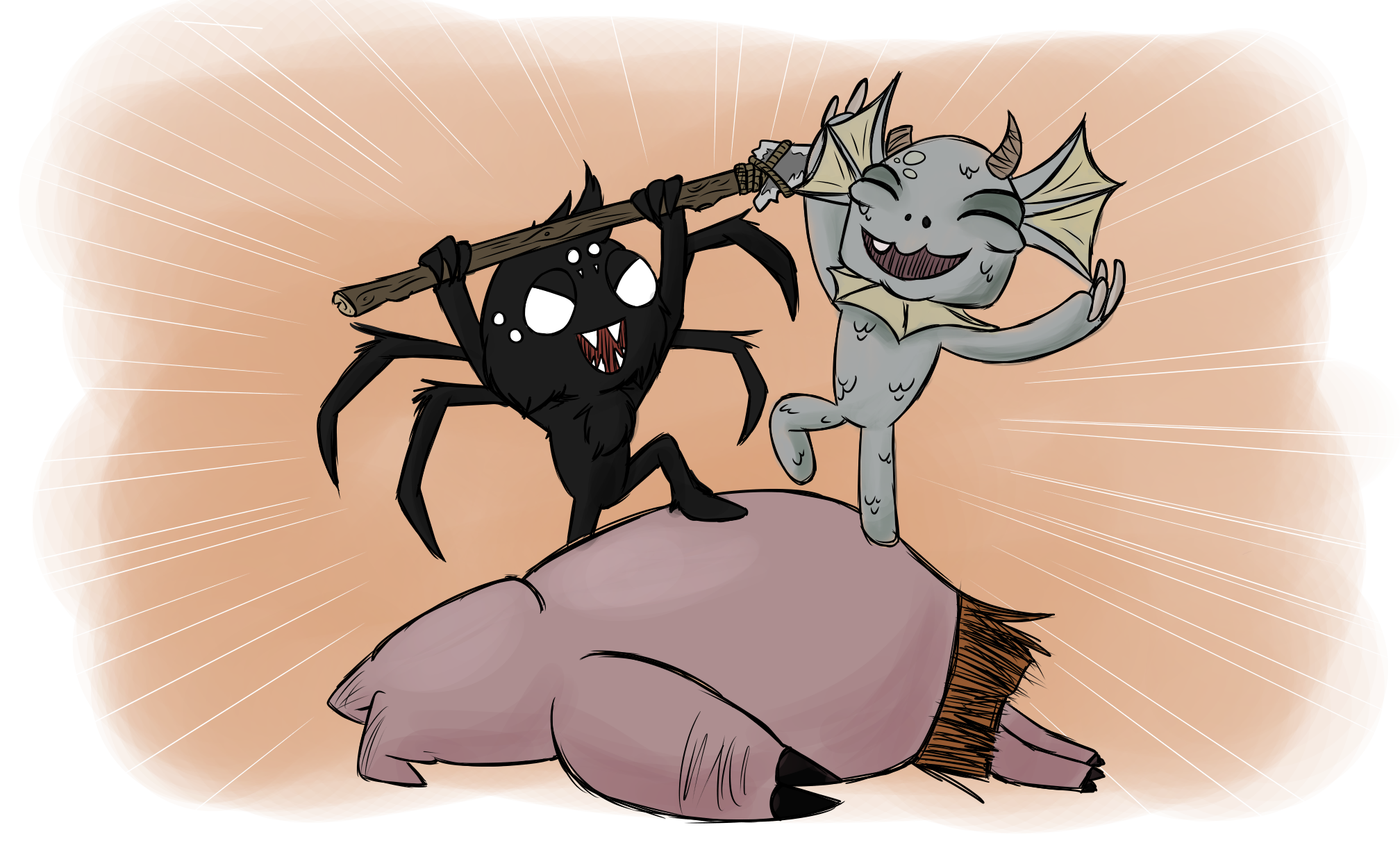 Down with the pigs! | Scrolller