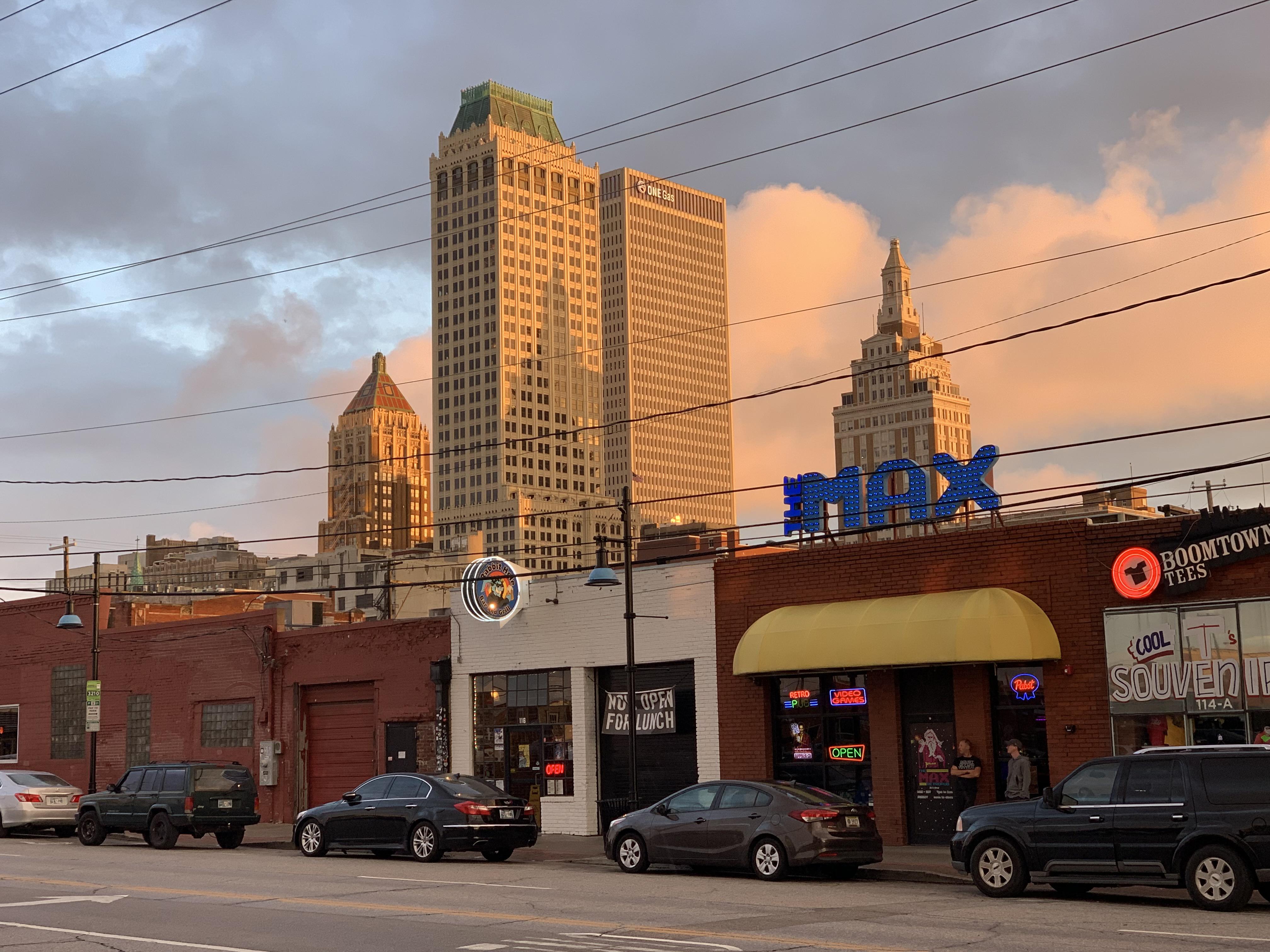 Downtown Sunset | Scrolller