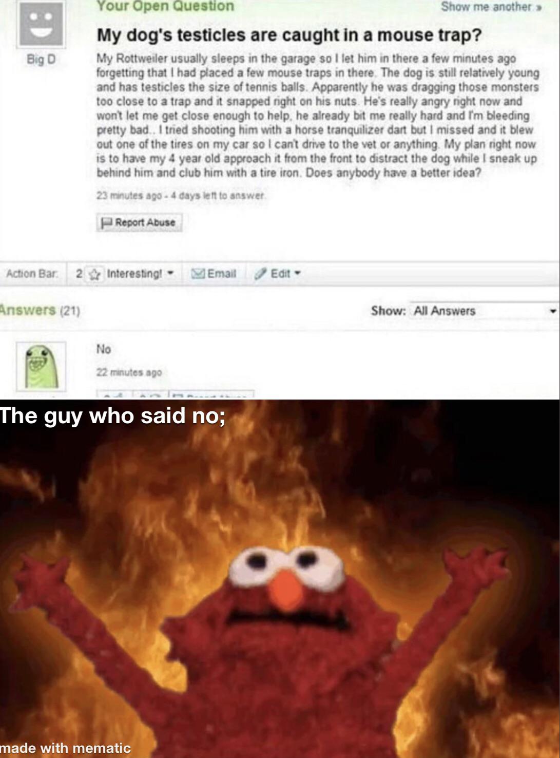 “Dragging them monsters too close” | Scrolller